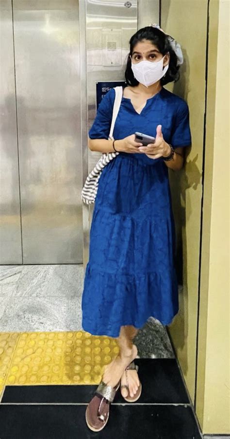 Anaswara Rajans Feet