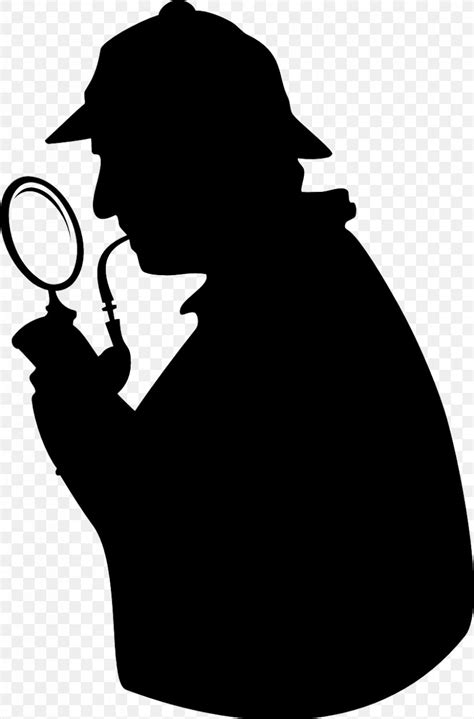 Detective Clip Art Black And White