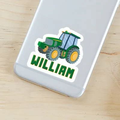 Tractor Sticker William