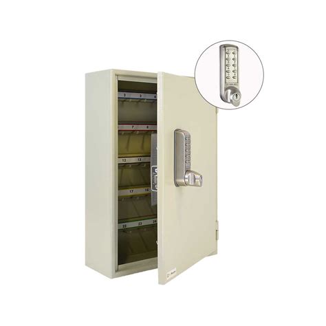 Codelocks Optional Hook Self Closing Key Cabinet With Cl2255 Bs Electr
