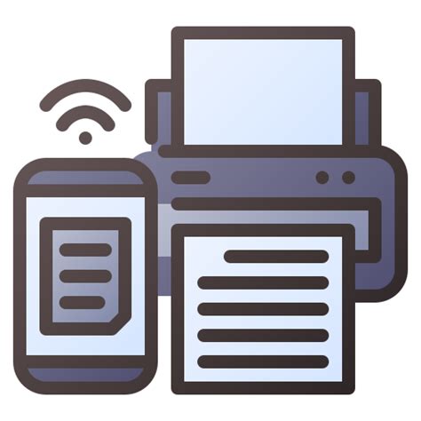Printer Generic Lineal Color Gradient Icon