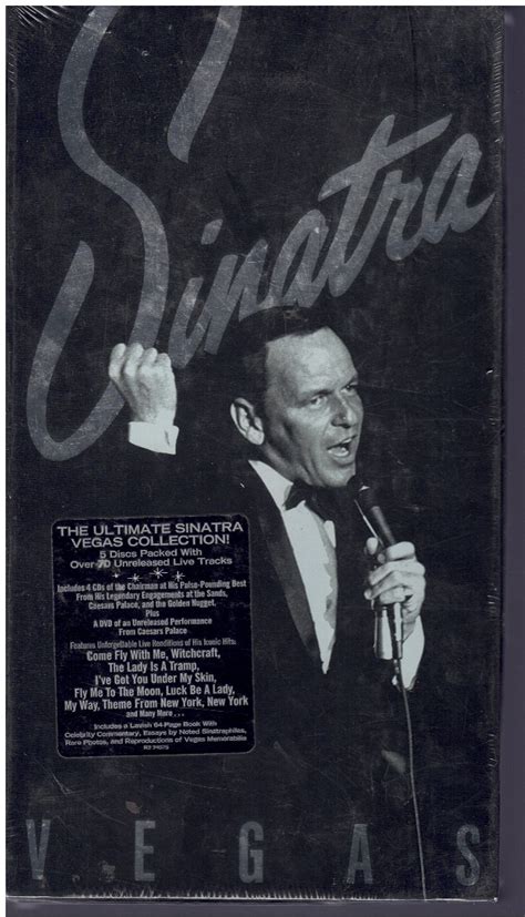 Sinatra Vegas By Frank Sinatra Sinatra Vegas Box Set 4cd1dvd By