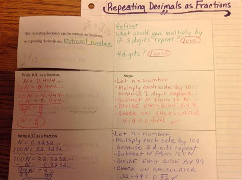 Equation Freak Repeating Decimals As Fractions And Some Other Stuff Too