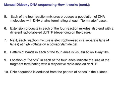 PPT DNA Sequencing PowerPoint Presentation Free Download ID
