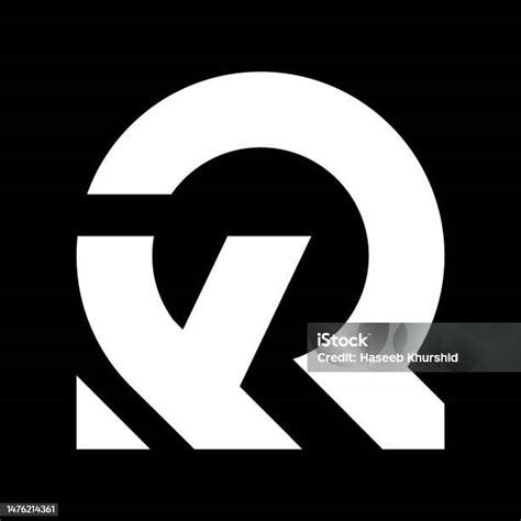 최소한의 Fr 로고 고급 배경에 Rf 문자의 아이콘입니다 Fr 모노그램 이니셜을 기반으로 한 로고 아이디어 전문적인 다양한 문자 기호와 배경에 Rf 로고 0명에 대한 스톡