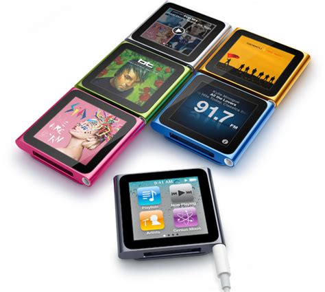 Novo Ipod Nano Menor E Com Tela Multitouch • Tecnoblog