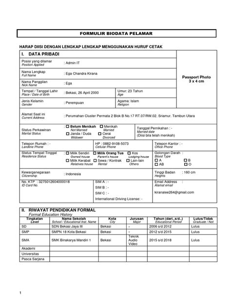 230220 Application Form New Salinan Salinan Pdf