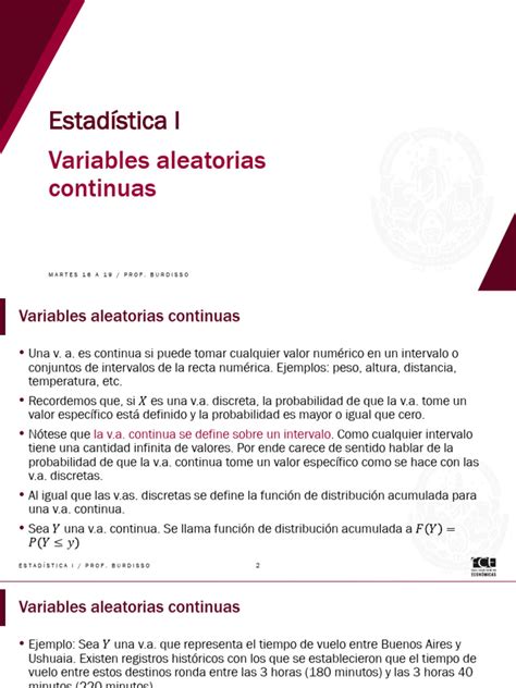 Variables Aleatorias Continuas Pdf
