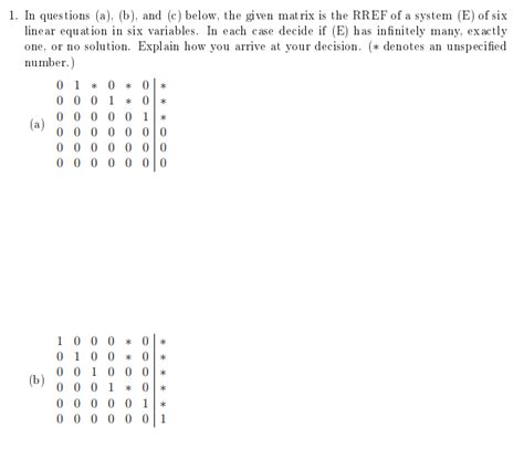 Solved In Questions A B And C Below The Given Chegg Com