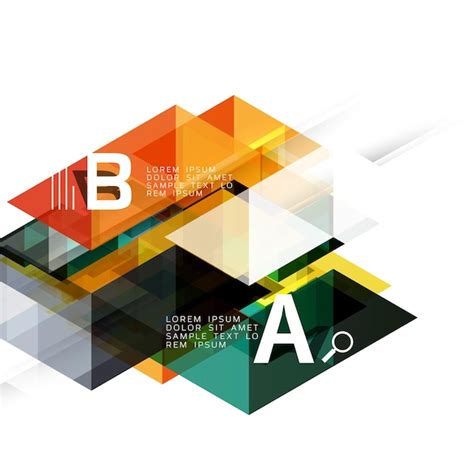 Premium Vector Abstract Triangles And Lines Vector Background