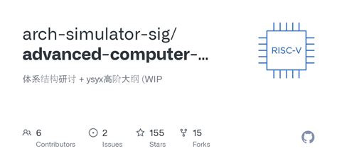 Advanced Computer Architecturelicense At Main · Arch Simulator Sigadvanced Computer