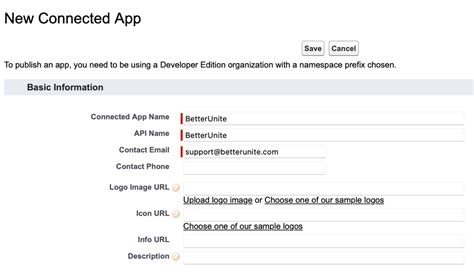 Salesforce Connection Setup