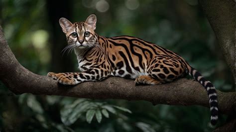 Margay Leopardus Wiedii Central And South America Cat Breed All