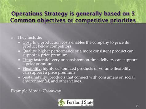 Ppt Operations Management And Foundation Powerpoint Presentation Free