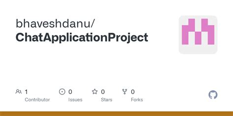 Github Bhaveshdanu Chatapplicationproject