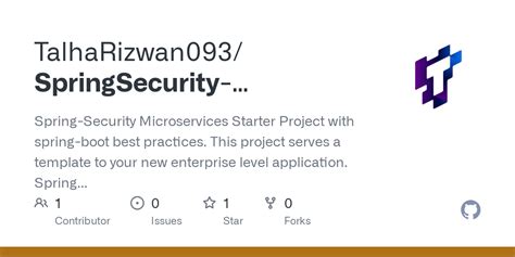 Github Talharizwan093springsecurity Microservices Starter Spring