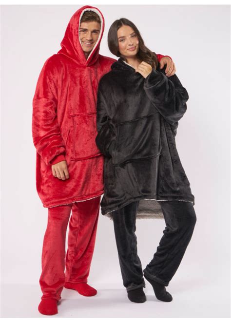 The Ribbon Oversized Cosy Reversible Sherpa Hoodie Gocustom®