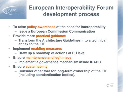 Ppt European Interoperability Framework For Pan European Egovernment