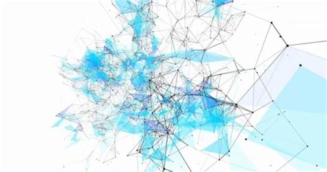 Animation Of Detailed Plexus Structure Stock Video Pond