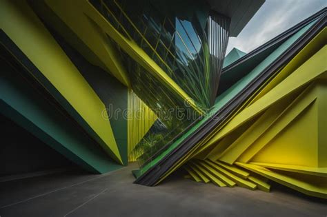 Modern Architecture Detail Of A Modern Office Building Abstract Architectural Background