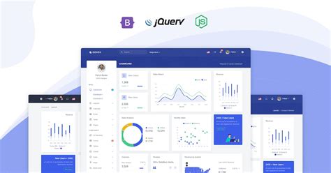 qovex nodejs admin and dashboard template web templates envato elements