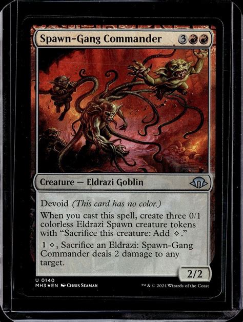 Spawn Gang Commander 140 Mh3 Nm Mtg Magic The Gathering Ebay