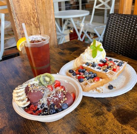 하와이 와이키키 맛집 와플앤베리 Waffle And Berry 아사히볼x와플 네이버 블로그