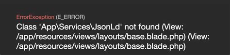 Laravel Class Not Found Does Not Comply With Psr