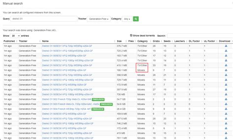 Generationfree Category Issue · Issue 10559 · Jackettjackett · Github