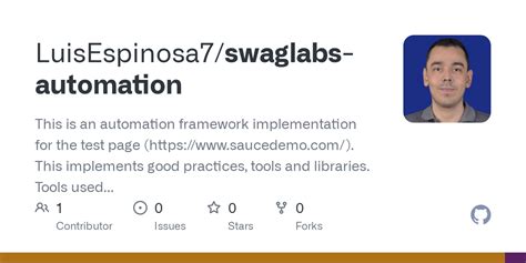 Github Luisespinosa7swaglabs Automation This Is An Automation