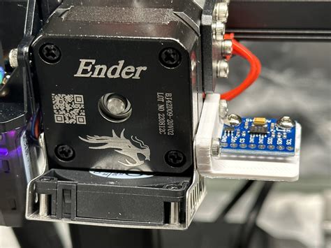 Accelerometer Mount For Adxl345 On Ender 3 S1 Pro By Norfanos