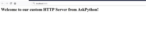 Использование erver в python как простой сервер