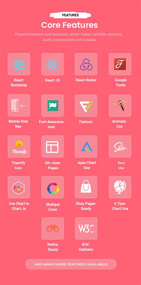 getskills react redux online learning admin template thememag