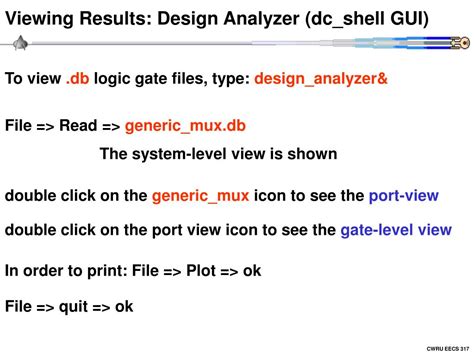 Ppt Lecture 5 Vhdl Synthesis With Synopsys Dcshell Powerpoint Ppt Lecture 5 Vhdl Synthesis With Synopsys Dcshell Powerpoint