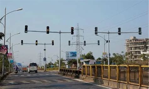 Traffic And Light VMS Structures In Chandrapura Village Halol Valmont Structures Pvt Ltd