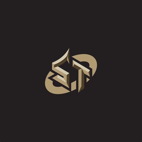 St Initials Concept Logo Professional Design Esport Gaming 35168465 Vector Art At Vecteezy