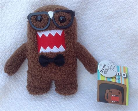 Nerd Domo Plush Limited Edition 2011 6 5 Bow Tie Glasses Anime Video