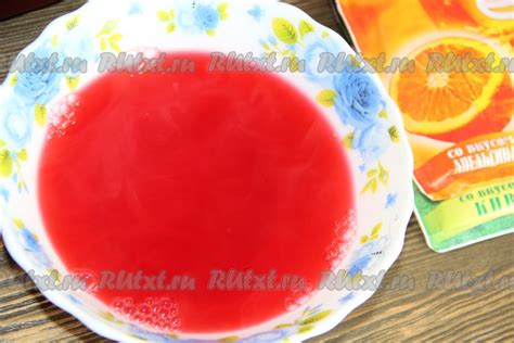 Трехслойное желе 7 фото в рецепте