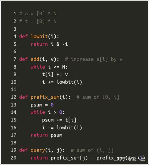 树状数组从入门到精通 知乎