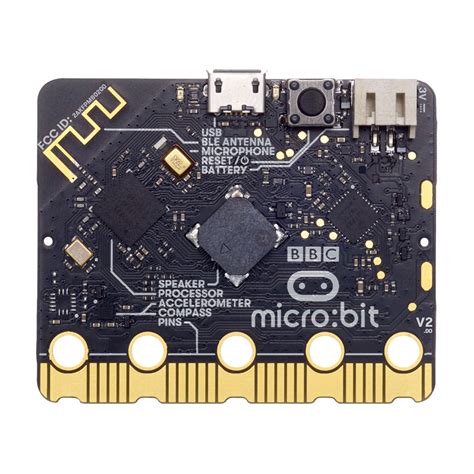 Bbc Microbit Pocket Sized Codable Computer V2 Rapid Electronics