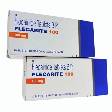 Flecainide 100 Mg At ₹ 225box Flecainide Tablet In Nagpur Id