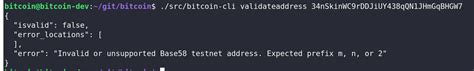 Improve The Error Message When An Address Cannot Be Parsed Because It Is For A Different Network