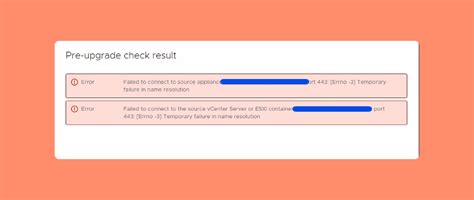 Error Temporary Failure In Name Resolution Vcenter CorpIT