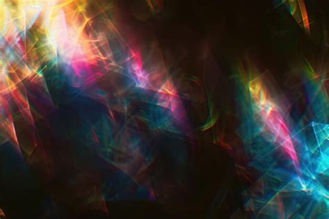 Prismatic Diffraction Effect Photo Overlays Perfect For Adding Vibrant