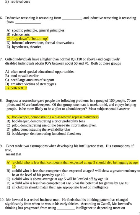 Psychology 1000 Midterm UWO Psychology 1000 Midterm Winter Solutions OneClass