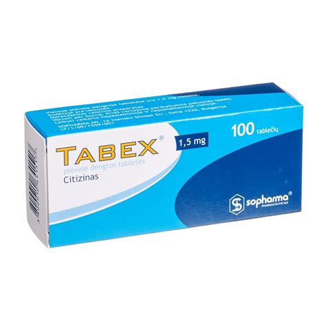 Tabex Herbal Tablets European Otc Medicines And Devices