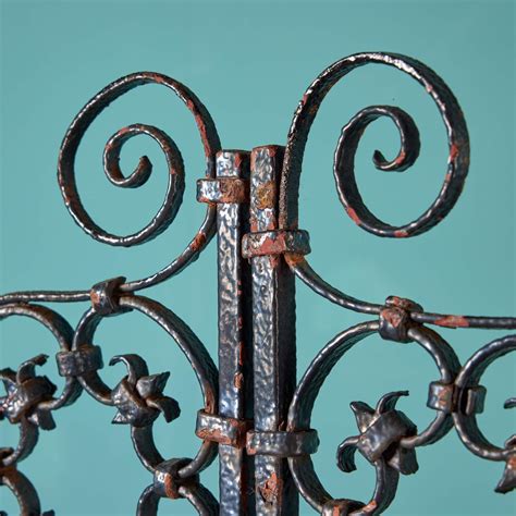 Set Of Edwardian Wrought Iron Garden Gates For Sale At 1stdibs