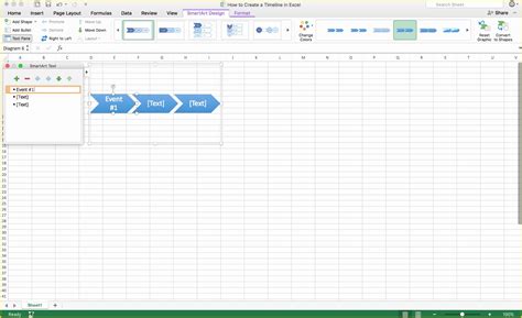 How To Create A Timeline In Excel Free Timeline Template Heritagechristiancollege