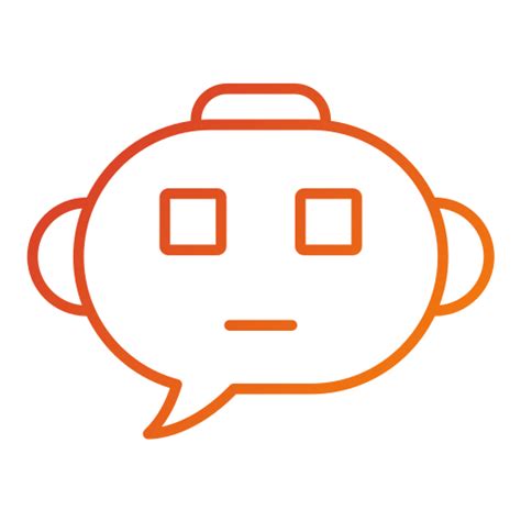 Chatbot Generic Gradient Outline Icon