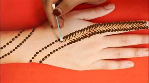 Easy And Beautiful Dots Mehndi Deign For Diwali New Mehndi Design For